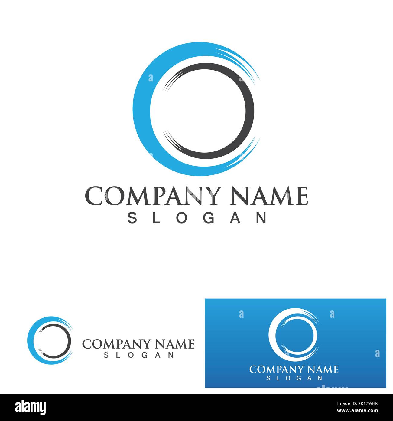 C Circle ring logo Template vector icon design Stock Vector Image & Art ...