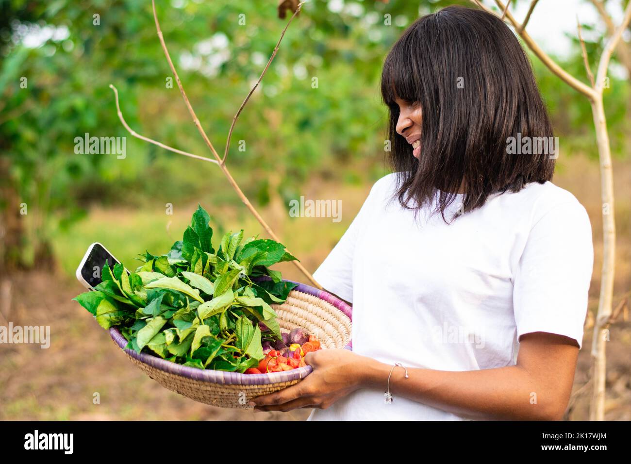 Nigerian woman crop hi-res stock photography and images - Alamy