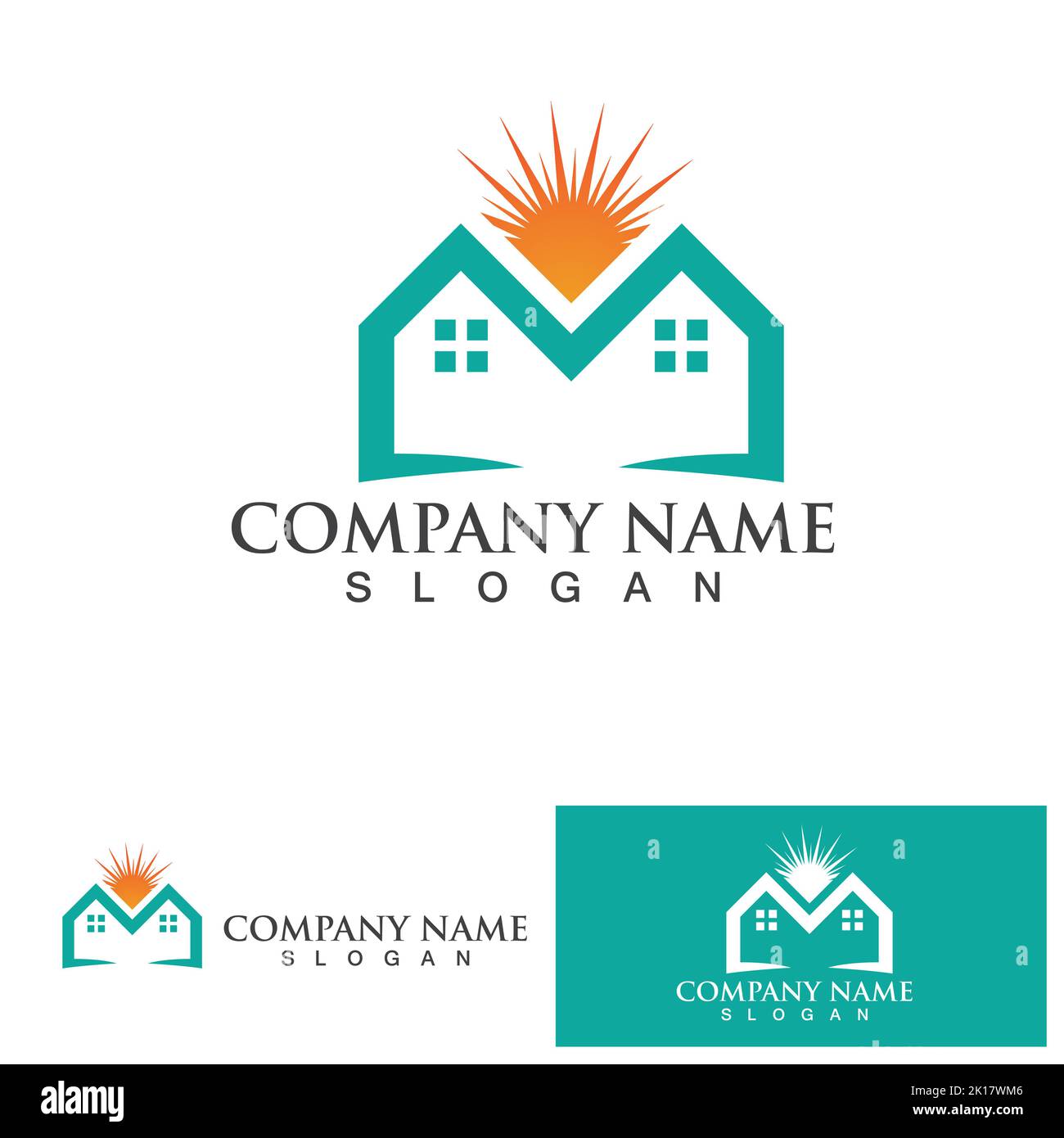 Home and building logo and symbol Stock Vector Image & Art - Alamy