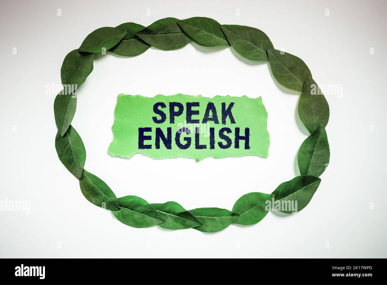 Hand writing sign speak english hi-res stock photography and images - Alamy