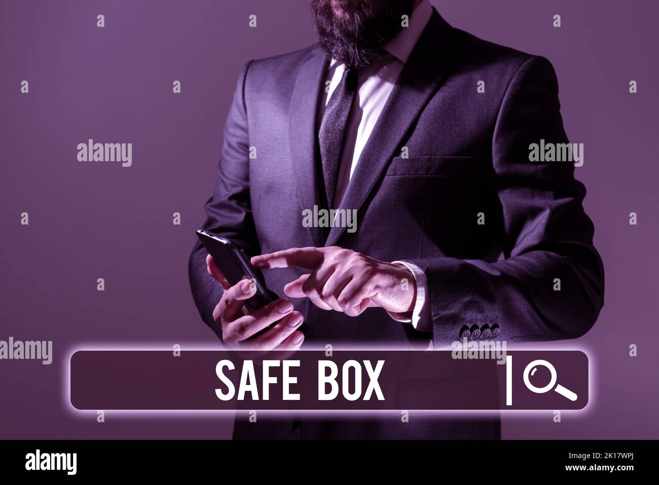 Writing displaying text Safe Box. Business concept A small structure ...
