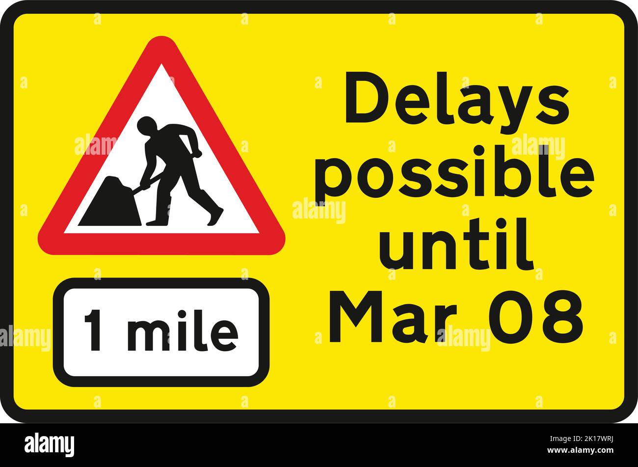 Road signs giving orders Stock Vector Images - Alamy