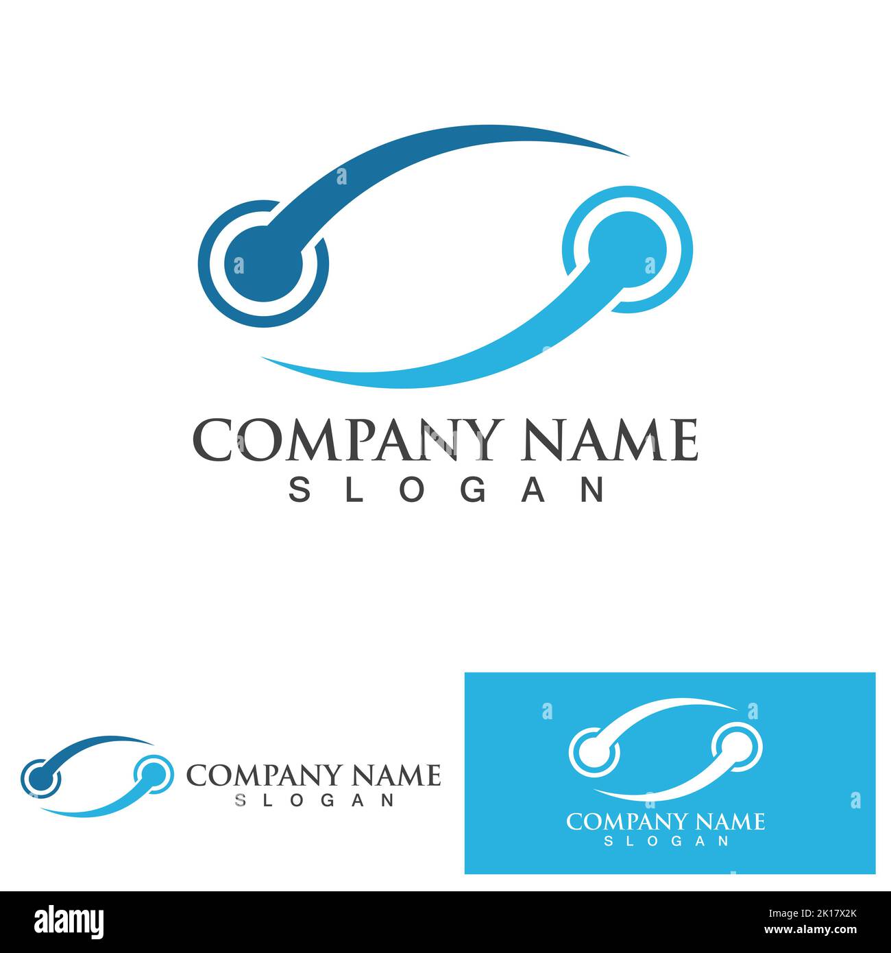 Wire World Logo Template vector illustration Stock Vector Image & Art ...