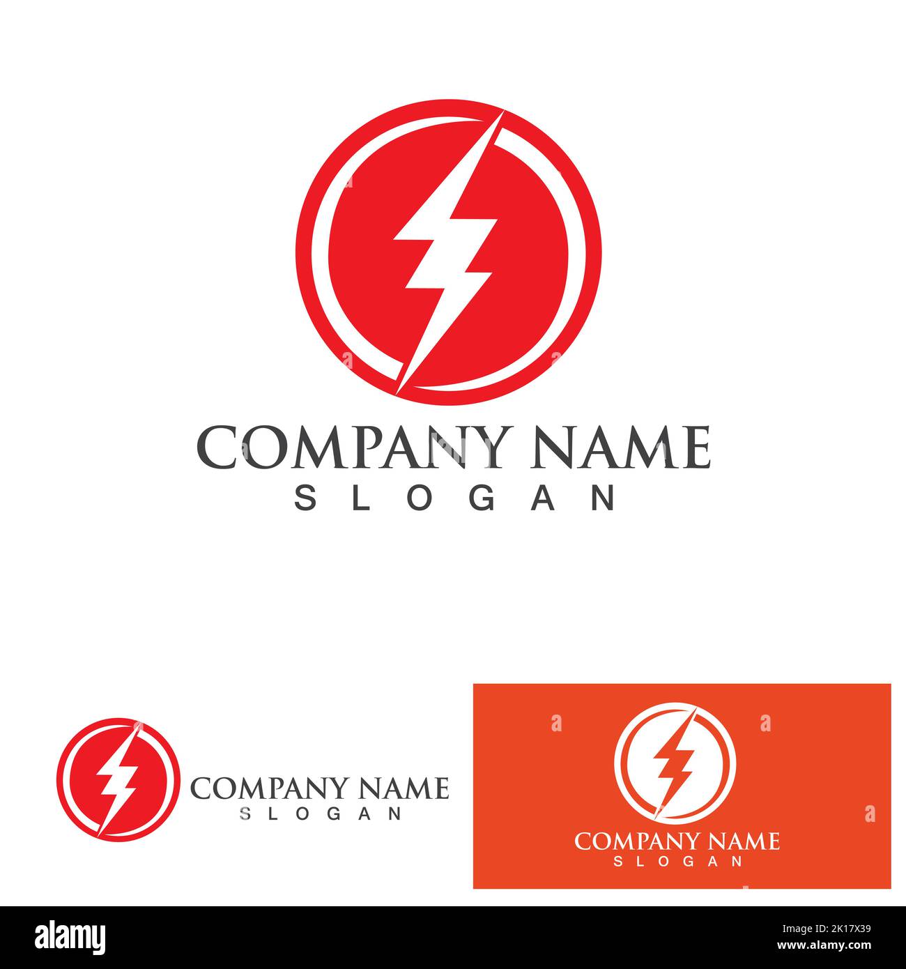 Thunderbolt logo and symbol vector Stock Vector Image & Art - Alamy