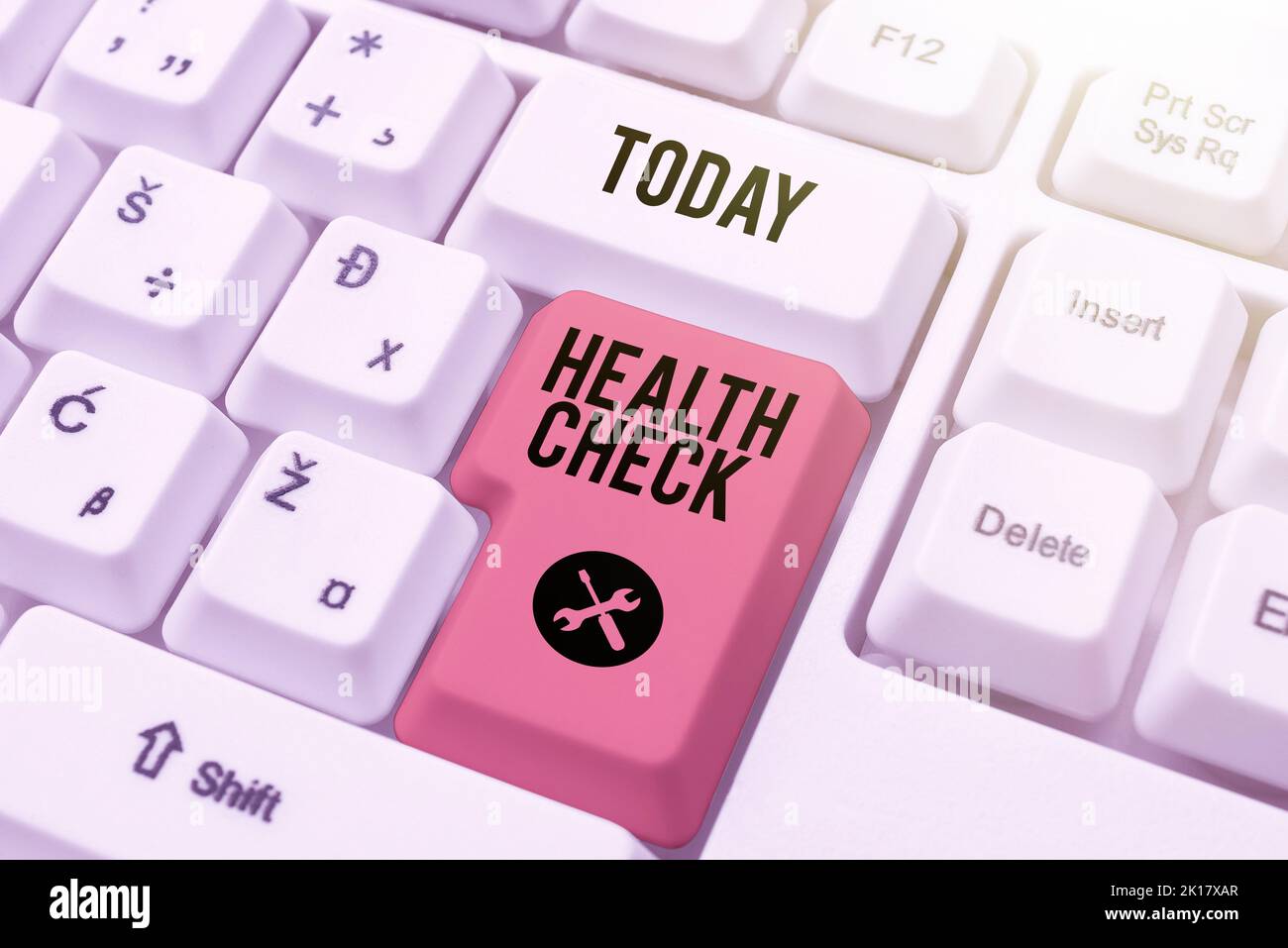 Text caption presenting Health Check. Word Written on Medical ...