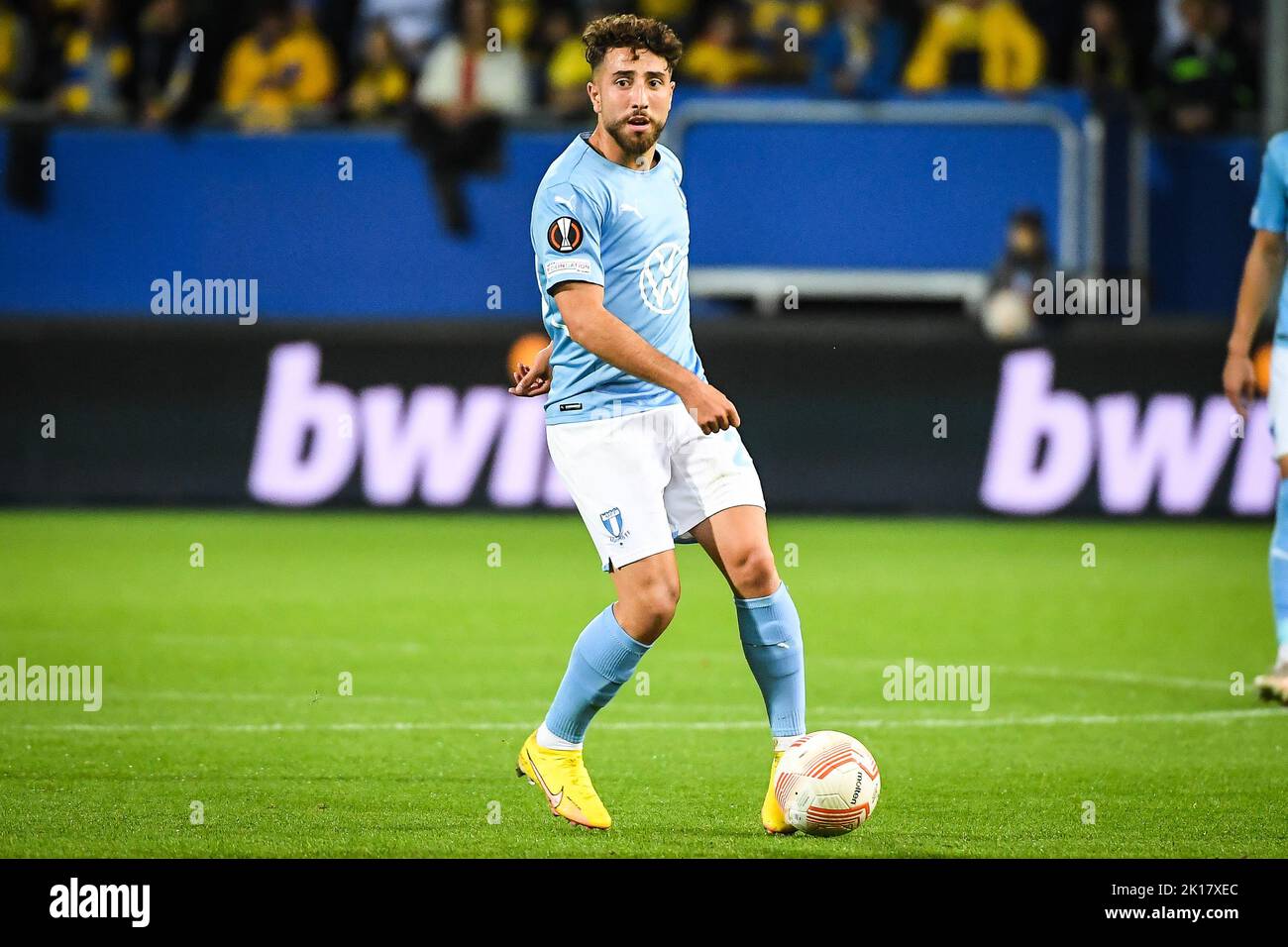 Brussels, Belgium. 15th Sep, 2022. Moustafa ZEIDAN of Malmo during the ...