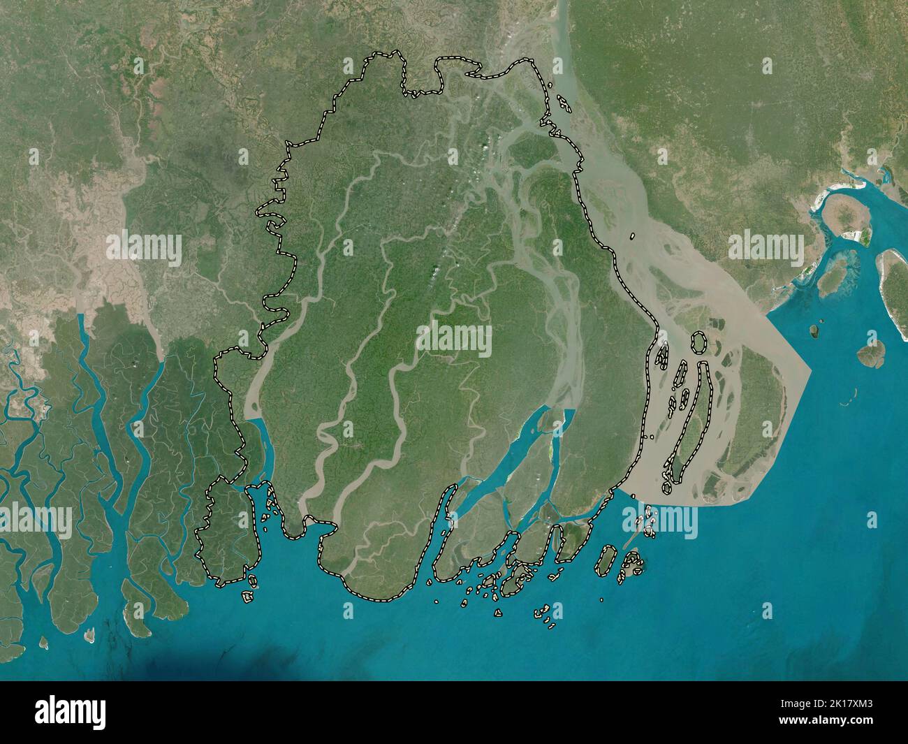 Barisal, division of Bangladesh. Low resolution satellite map Stock ... Barisal, division of Bangladesh. Low resolution satellite map Stock ...