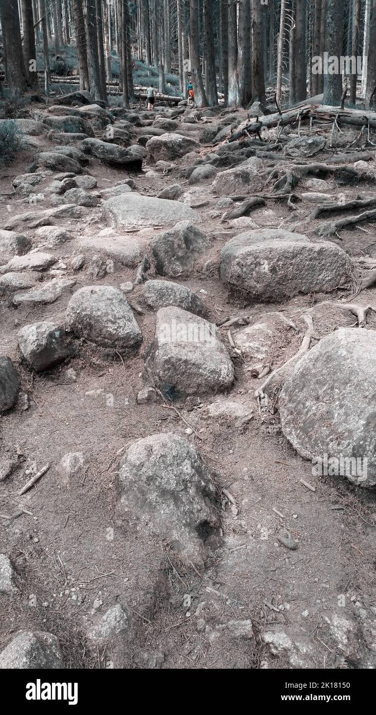 Boulders stony mountain hi-res stock photography and images - Alamy