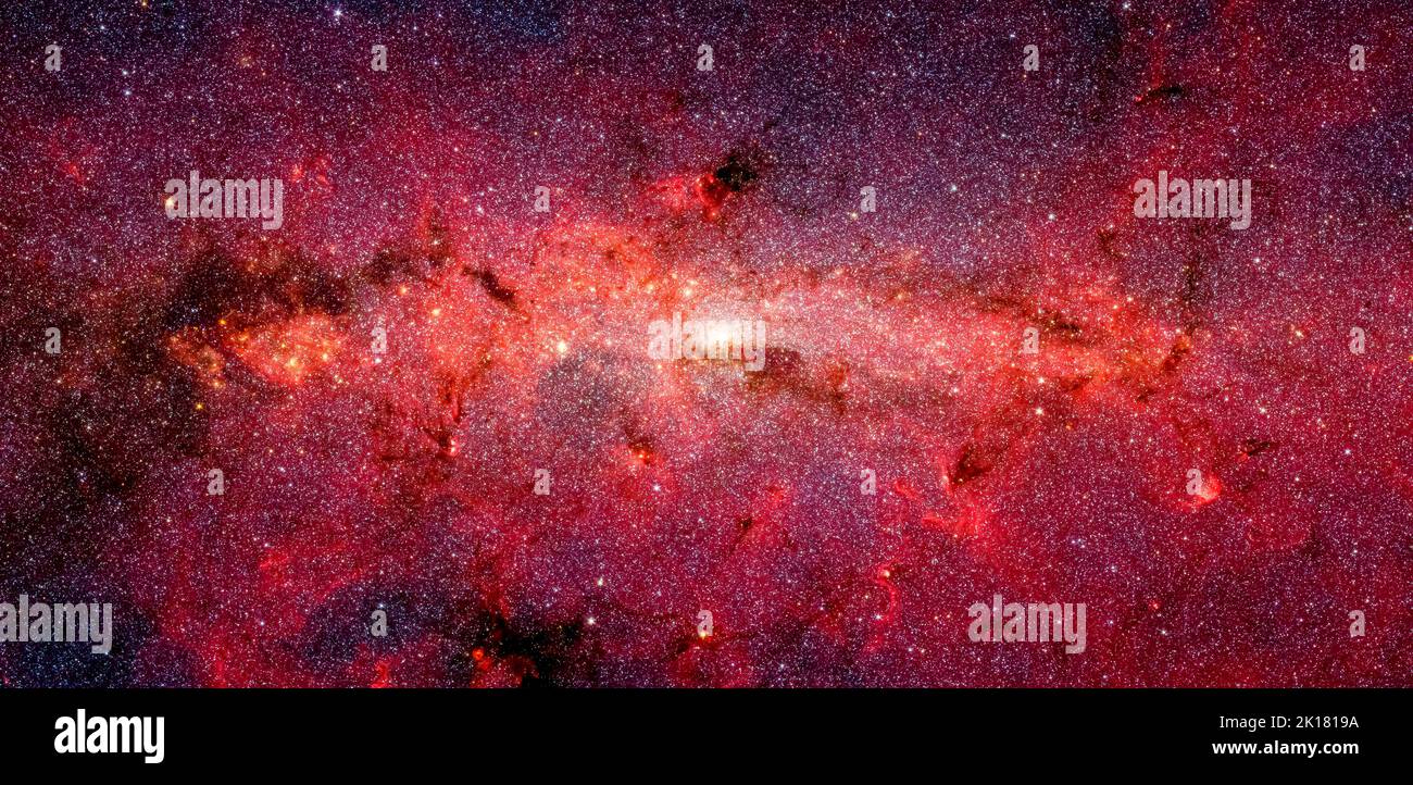Beautiful stars in outer space. High quality space background. Elements ...