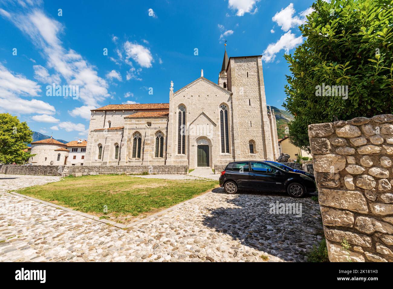 Venzone, medieval Cathedral, Church of St. Andrew the Apostle, 1308 ...