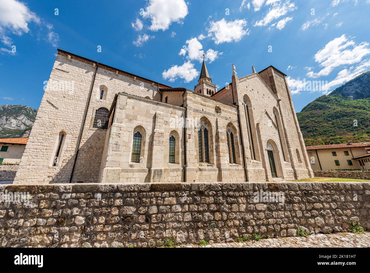 Medieval Cathedral of Venzone, Church of St. Andrew the Apostle, 1308 ...