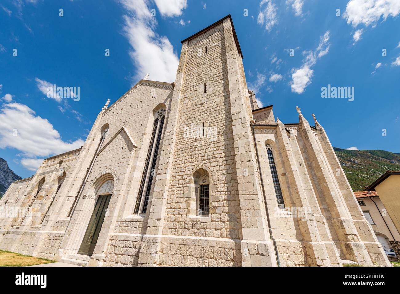Medieval Cathedral of Venzone, Church of St. Andrew the Apostle, 1308 ...