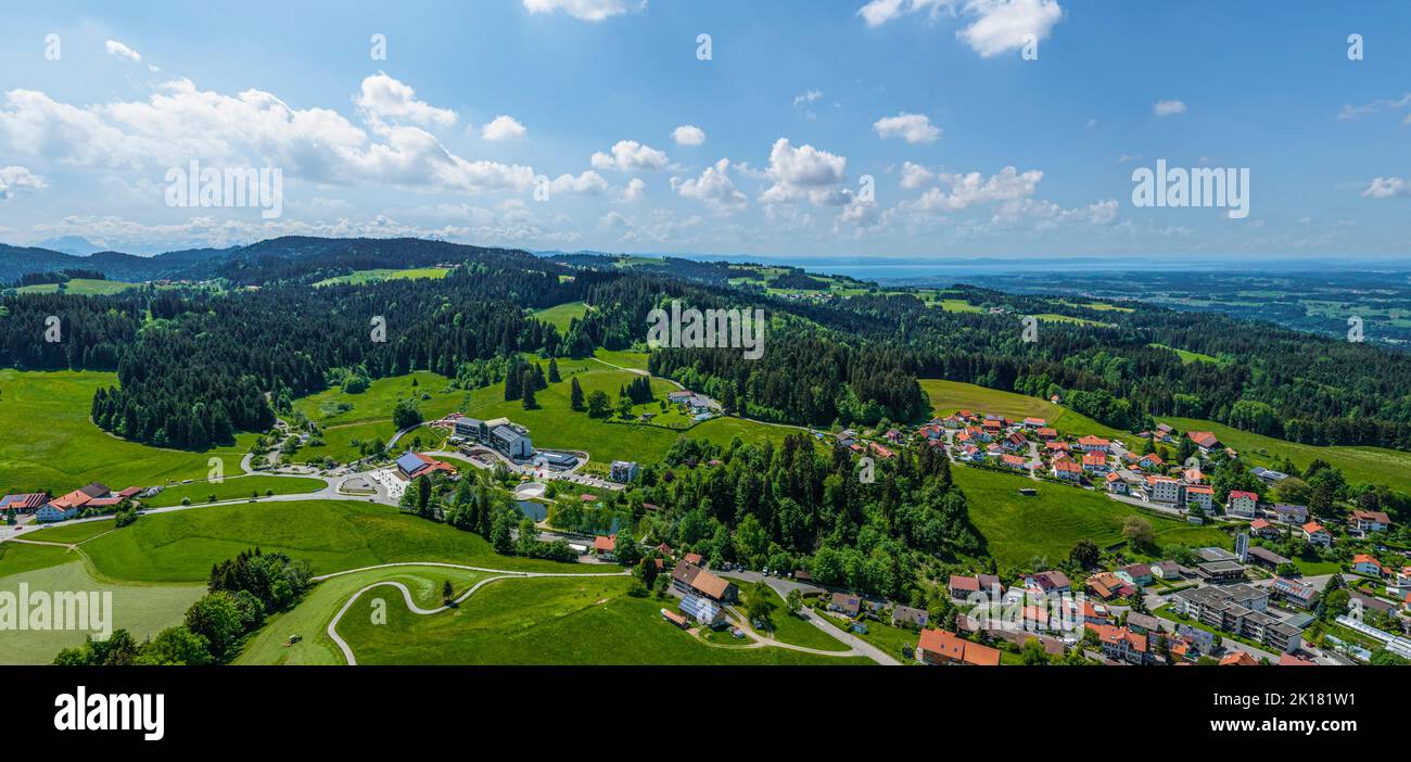 Scheidegg in Western Allgaeu from above Stock Photo - Alamy