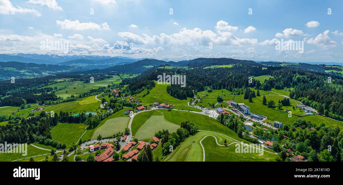 Scheidegg in Western Allgaeu from above Stock Photo - Alamy