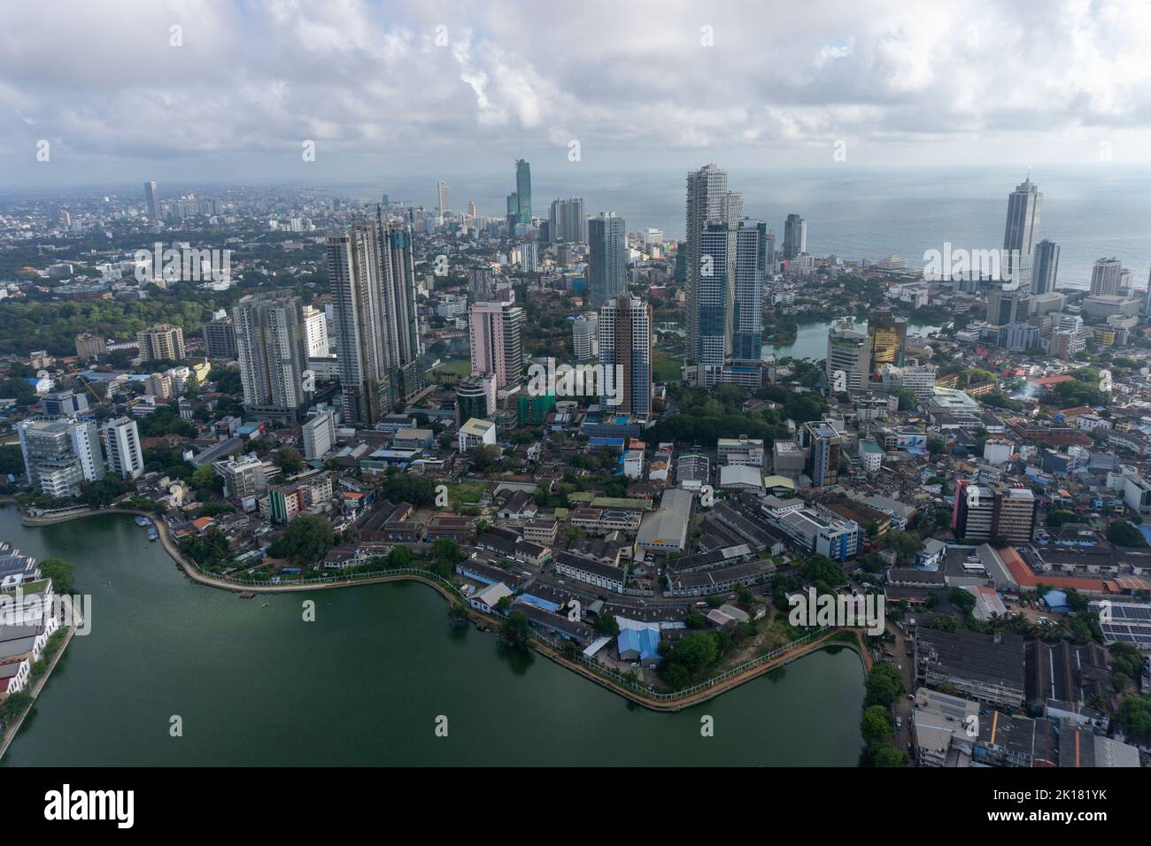 Colombo, Western, Sri Lanka. 16th Sep, 2022. Colombo Lotus Tower, the ...