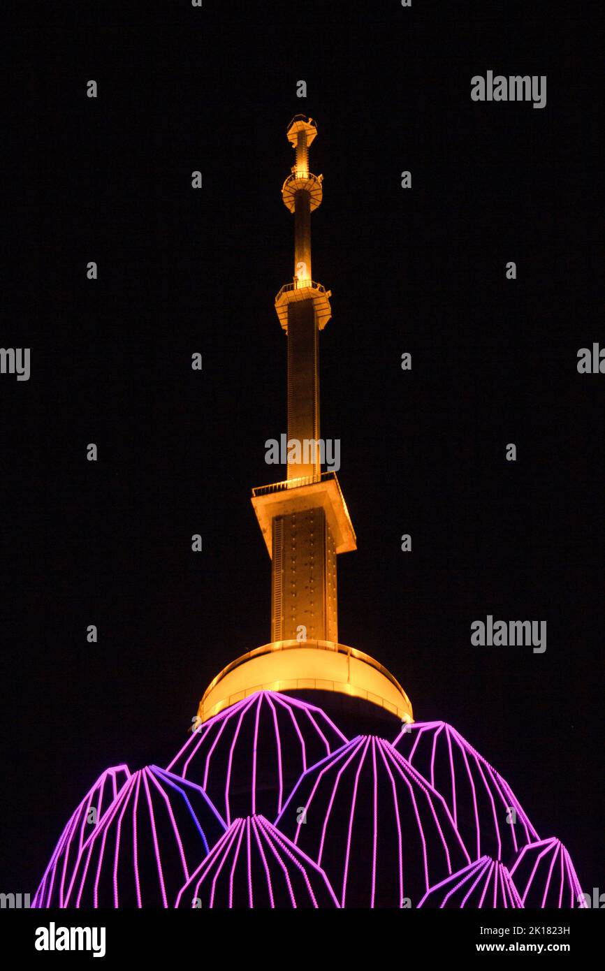 Colombo, Western, Sri Lanka. 16th Sep, 2022. Colombo Lotus Tower, the ...