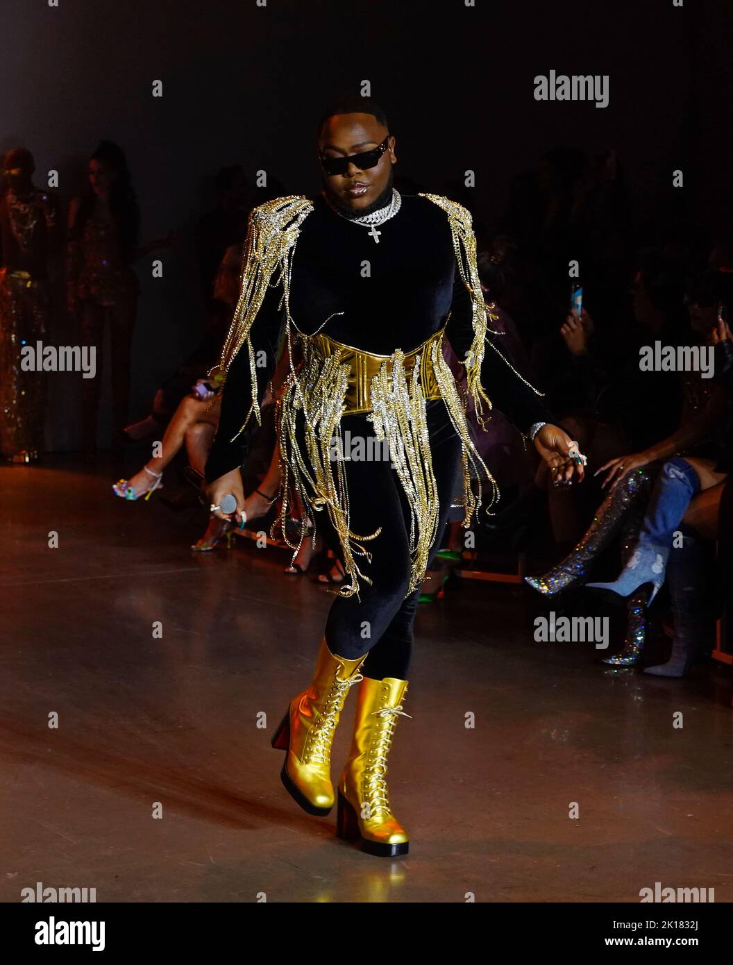 Saucy Santana during The Blonds Spring 2023 Collection, held during The Shows New York Fashion ...