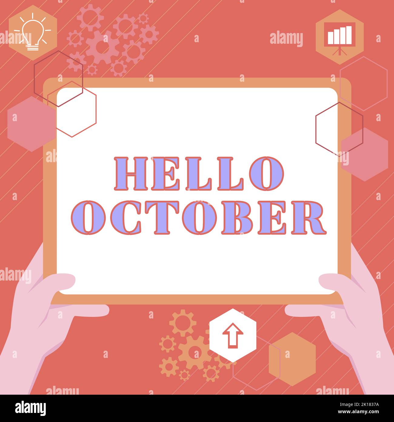 Inspiration showing sign Hello October. Business approach Last Quarter ... Inspiration showing sign Hello October. Business approach Last Quarter ...