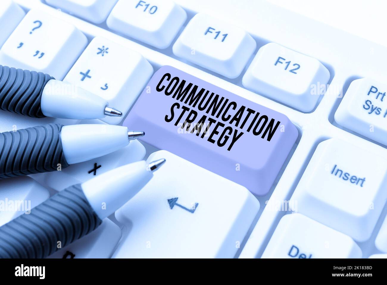 Conceptual display Communication Strategy. Word Written on Verbal ...