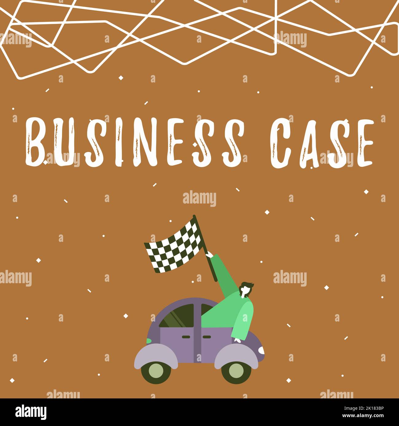 Sign displaying Business Case. Business overview Proposition ...