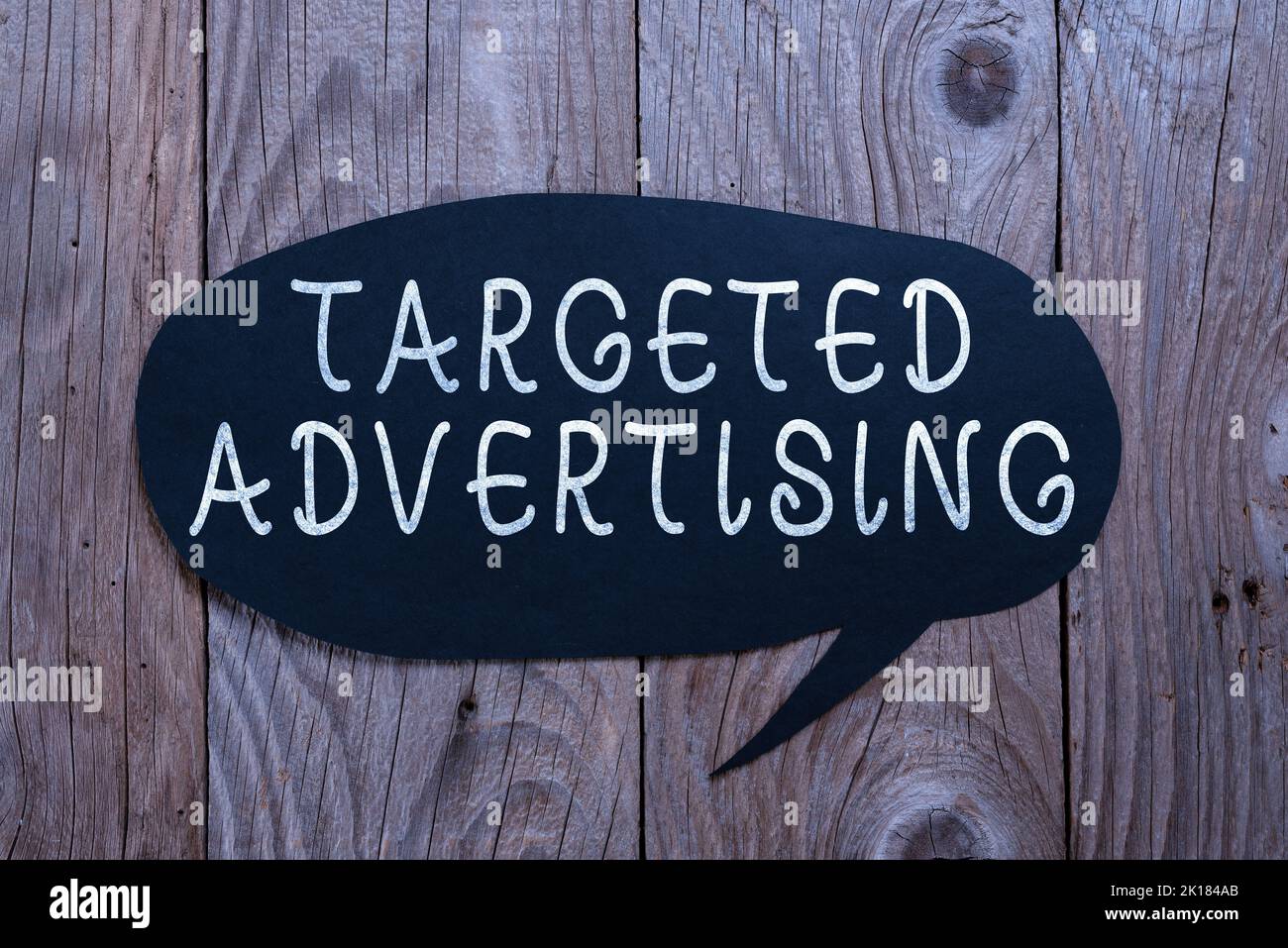 Writing displaying text Targeted Advertising. Business idea Online ...