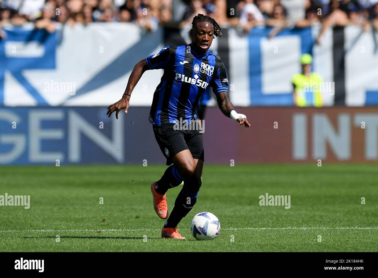 Brandon Soppy of Atalanta BC during the Serie A match between Atalanta ...