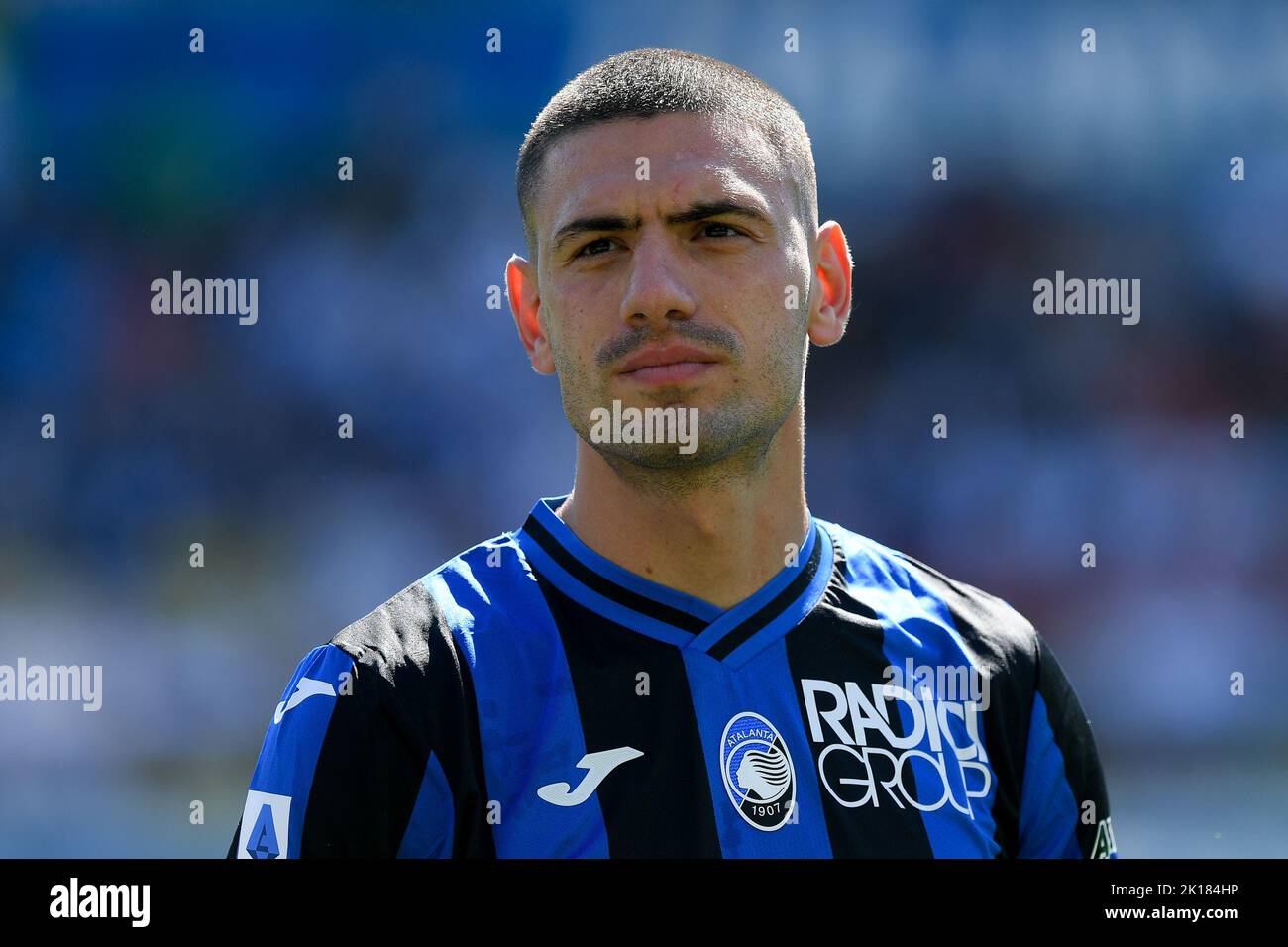 Merih Demiral of Atalanta BC looks on during the Serie A match between ...