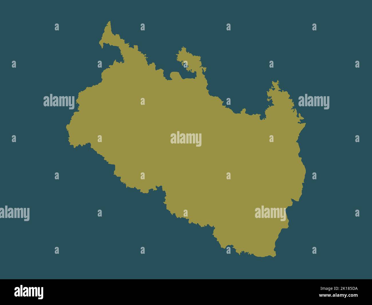 Rangpur, division of Bangladesh. Solid color shape Stock Photo - Alamy