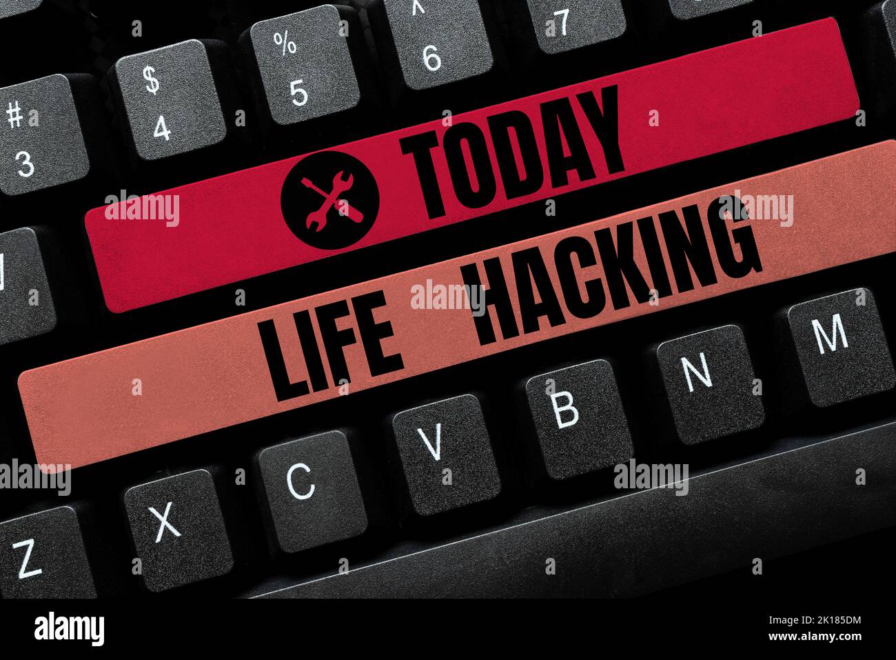 Handwriting text Life Hacking. Business concept Simple and clever techniques in accomplishing ...