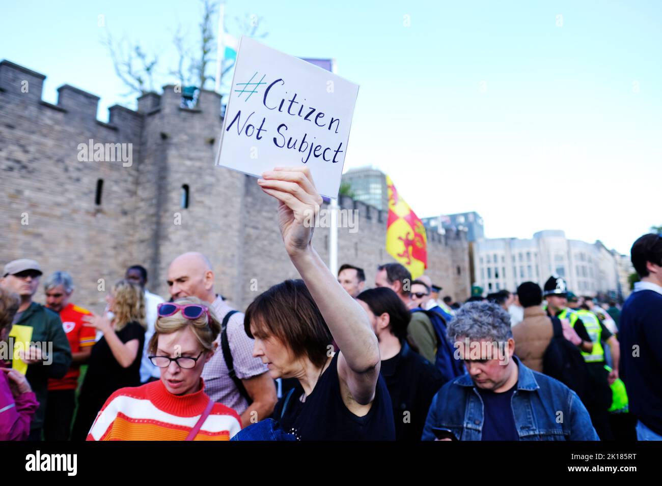 Anti royalist placards hi-res stock photography and images - Alamy
