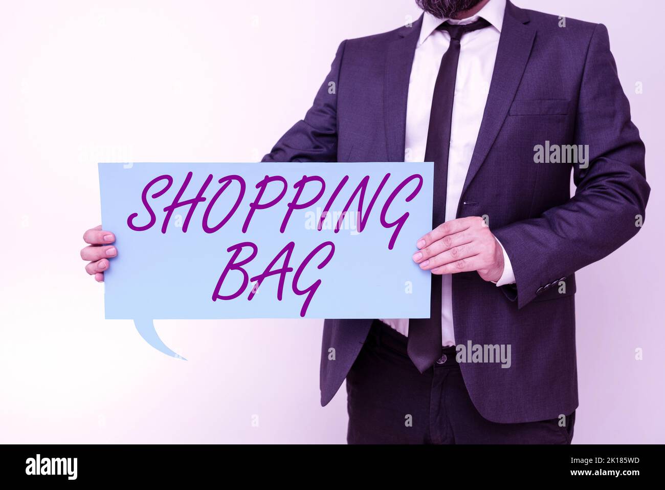 Writing displaying text Shopping Bag. Word for Containers for carrying ...