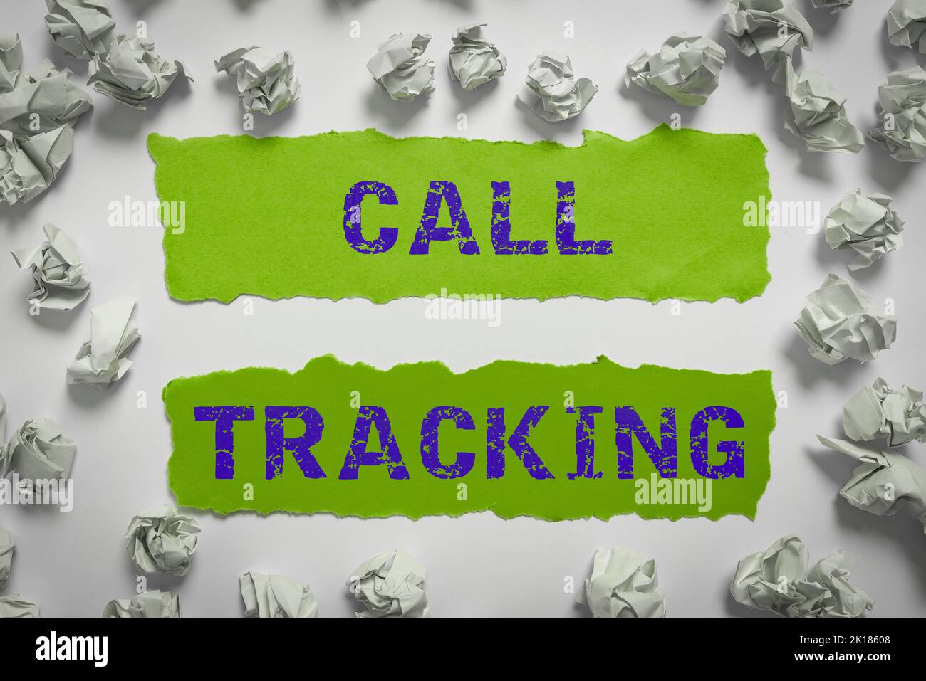 Conceptual caption Call Tracking. Word for Organic search engine ...