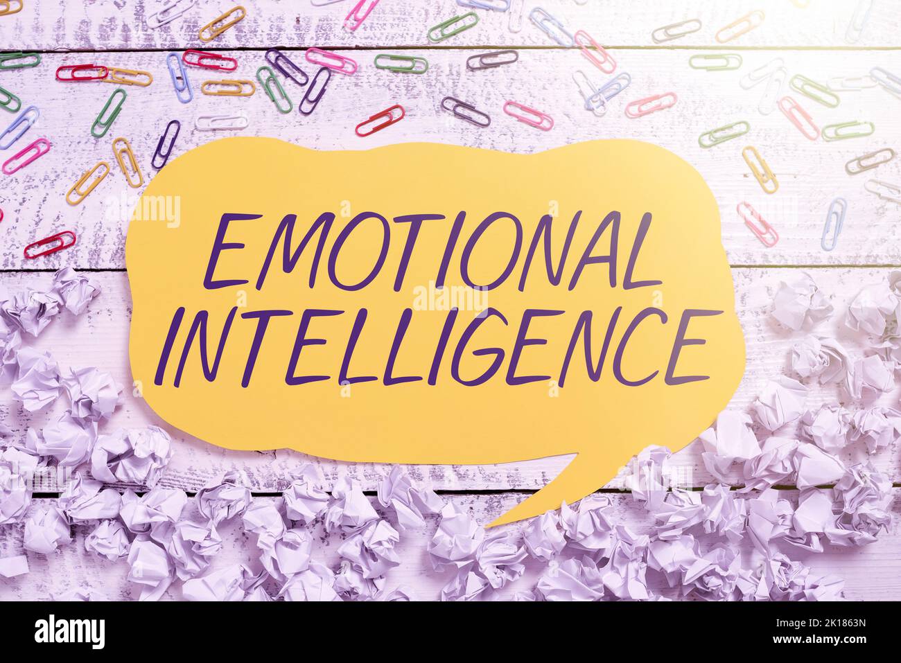 Conceptual display Emotional Intelligence. Word for Self and Social ...