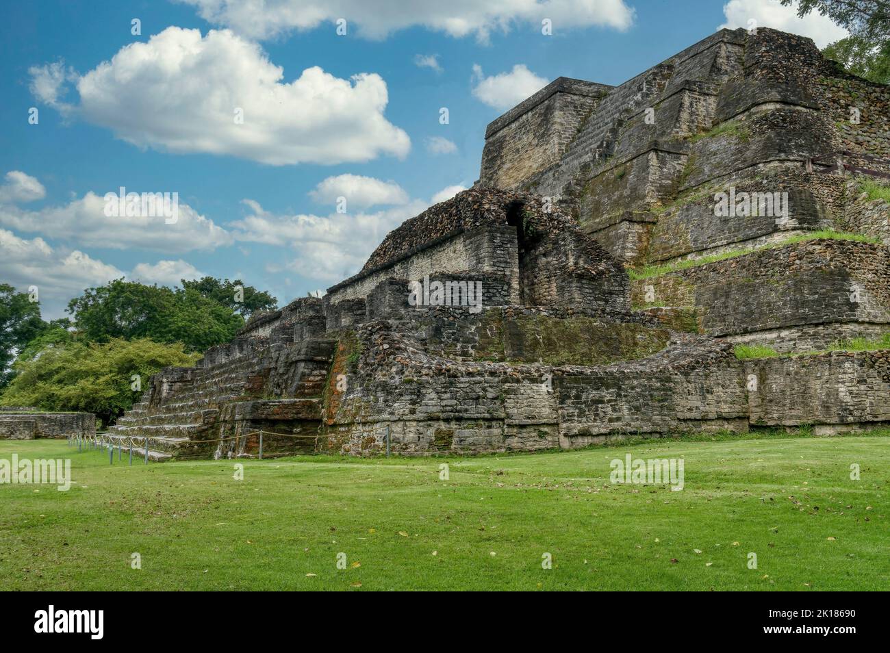 Belize, Central America Belice, Altun Ha Temple Stock Photo - Alamy