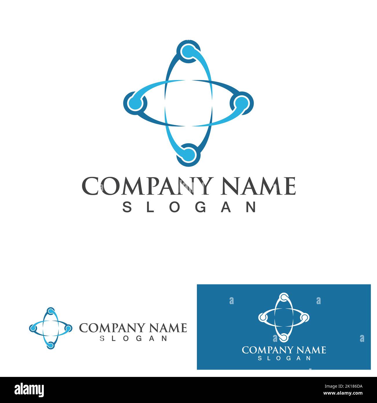 Wire World Logo Template vector illustration Stock Vector Image & Art ...
