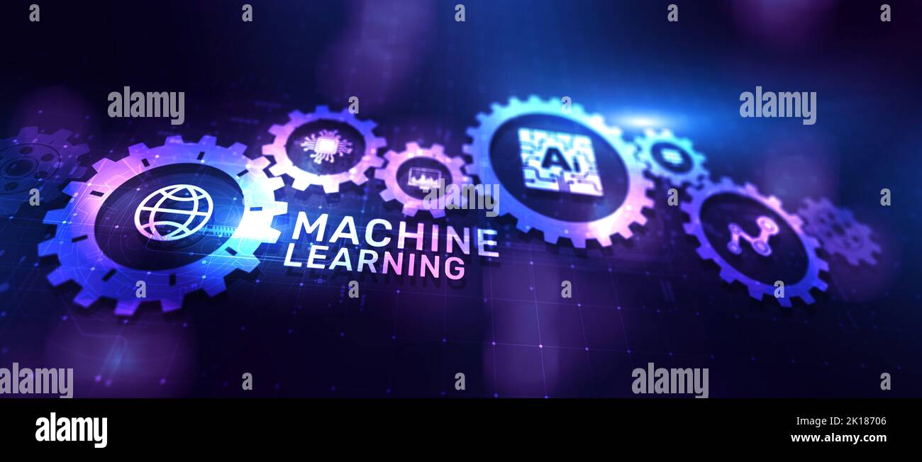 Machine Deep Learning Algorithms Artificial Intelligence Ai Automation And Modern Technology