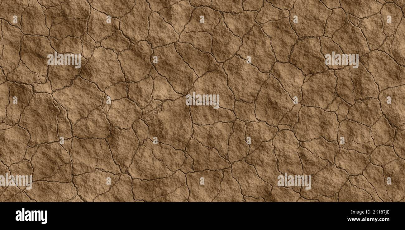 Seamless dry barren cracked dirt or mud background texture. Tileable ...
