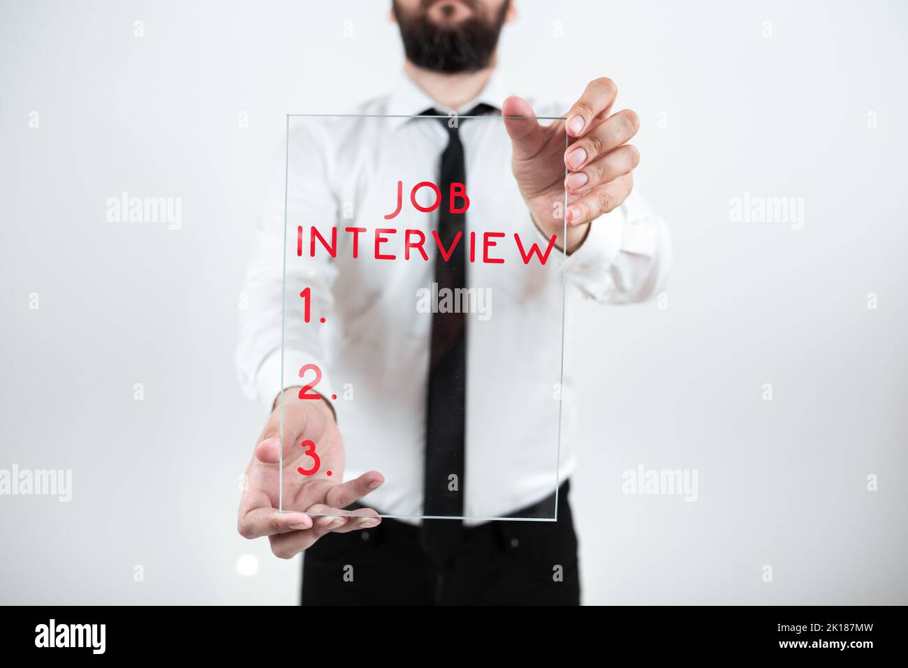 Hand writing sign Job Interview. Business showcase Assessment Questions ...