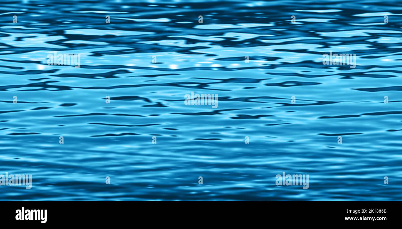 Seamless realistic water ripples and waves tileable texture. Glistening ...