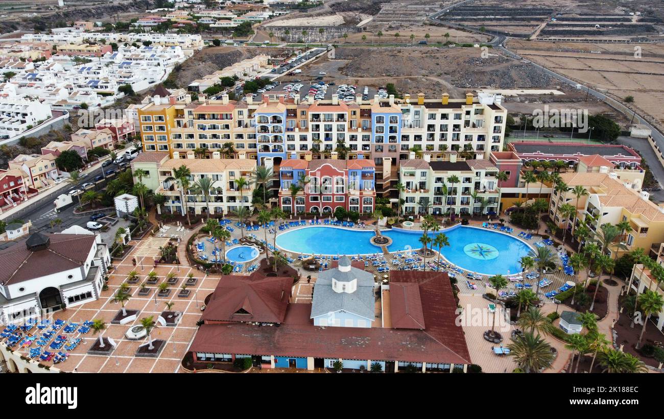 Aerial shot swimming pool tourist hi-res stock photography and images ...
