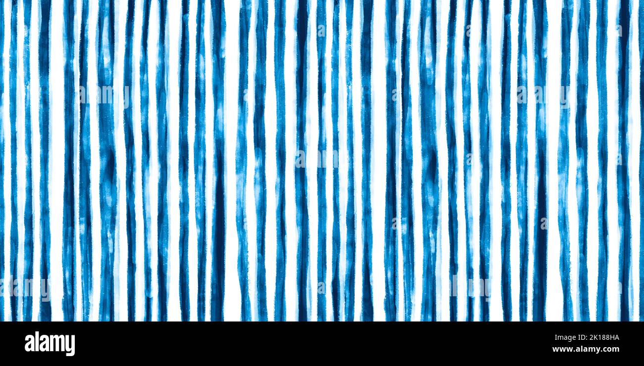 Seamless Hand Drawn Playful loose textured Watercolor Vertical Pin ...