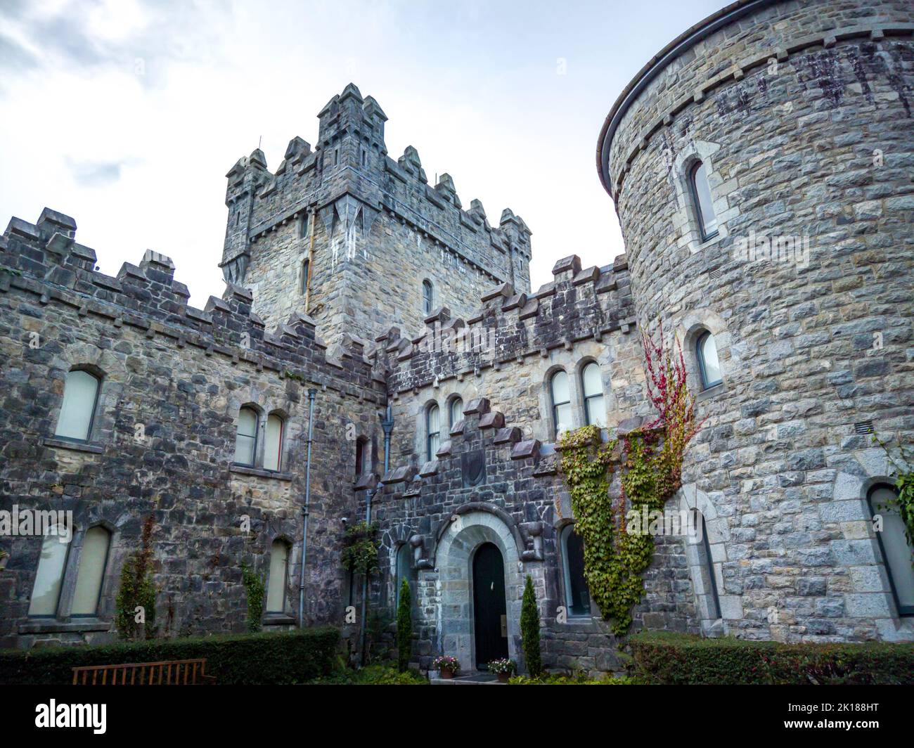 The historic Glenveagh Castle, Donegal in Ireland Stock Photo - Alamy