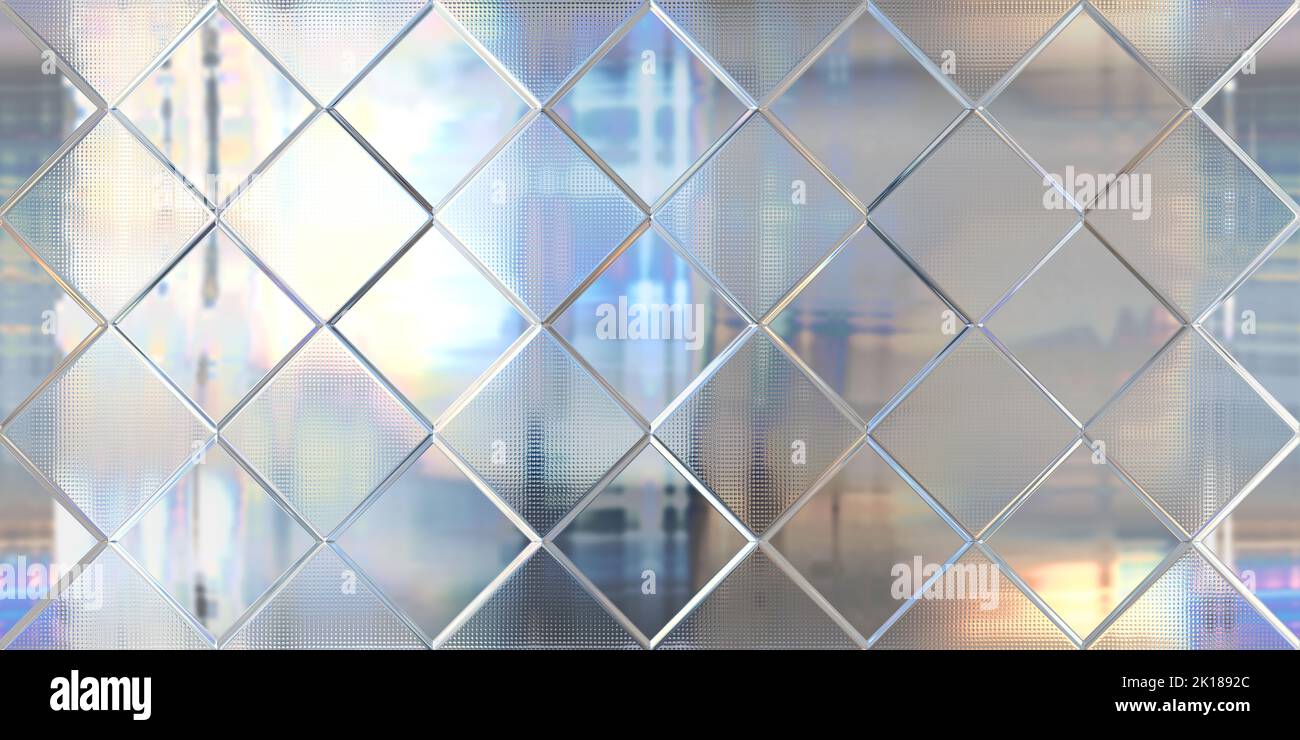 Seamless Mirror Texture Frosted Glass Seamless Texture Tile Stock
