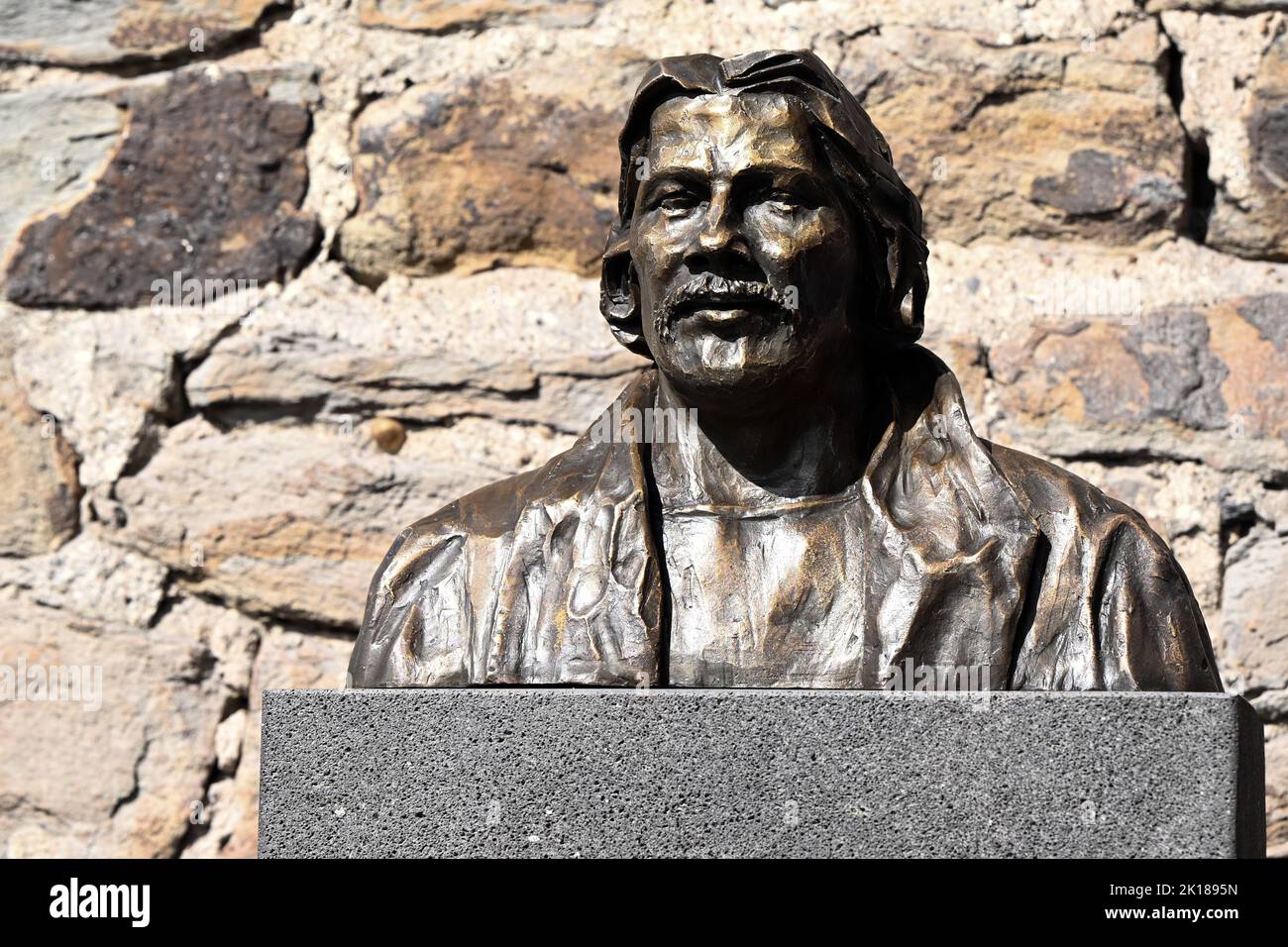 Duisburg, Germany. 16th Sep, 2022. The bust of Duisburg "Tatort ...