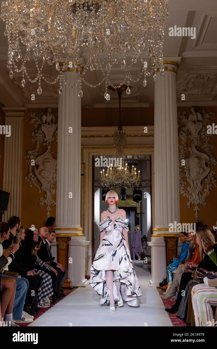 PAUL COSTELLOE , SPRING / SUMMER 2023 , LFW 2022, LONDON Stock Photo ...