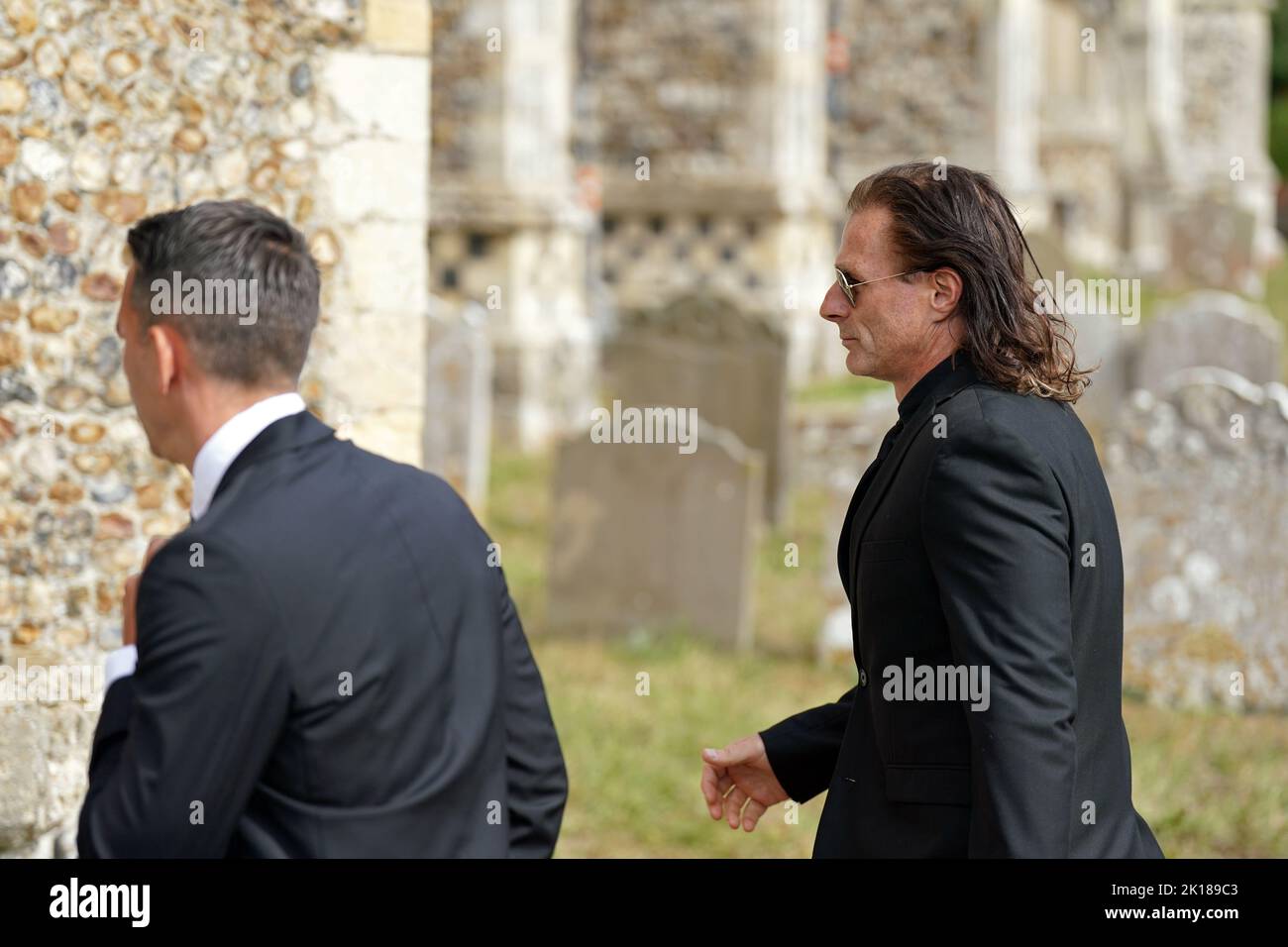 Wycombe Wanderers manager Gareth Ainsworth (right) arrives for the ...