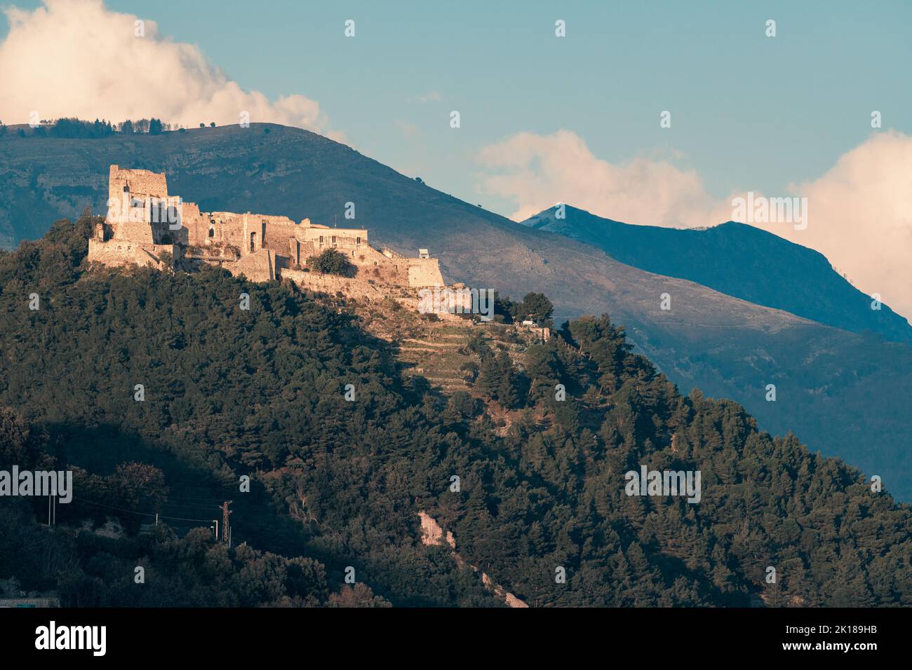 Campania salerno castle arechi hi-res stock photography and images - Alamy