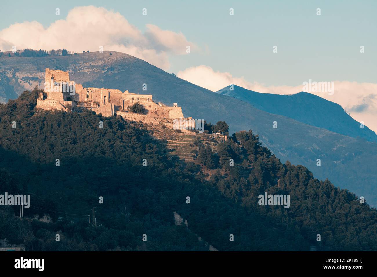 Campania salerno castle arechi hi-res stock photography and images - Alamy