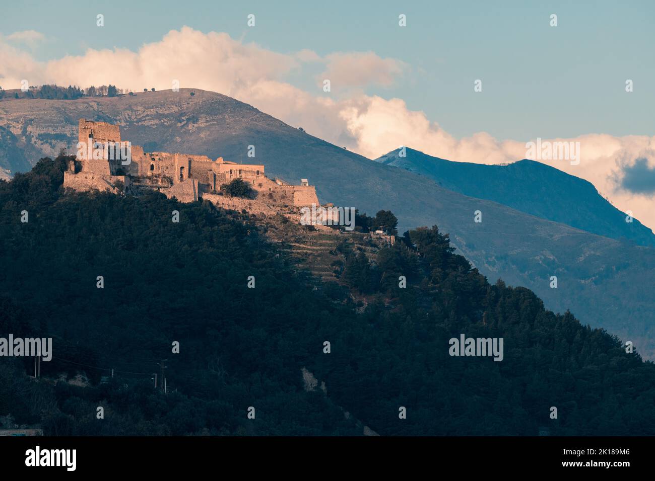 Campania salerno castle arechi hi-res stock photography and images - Alamy