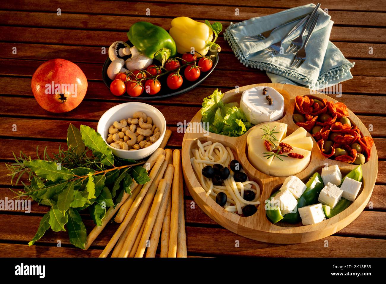 healthy cheese snack in summer time (CTK Photo/Ondrej Zaruba Stock ...
